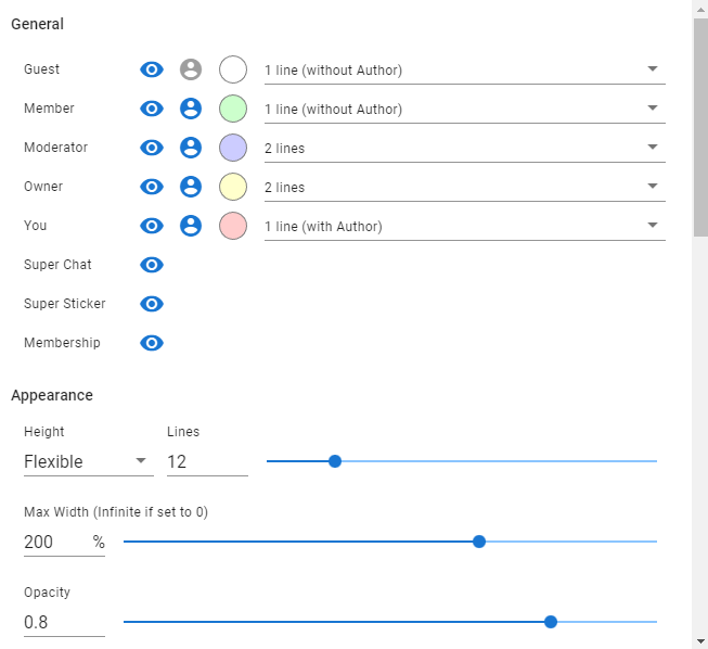 YouTube Live Chat Flowの文字サイズを変更する | お役立ち情報事務局